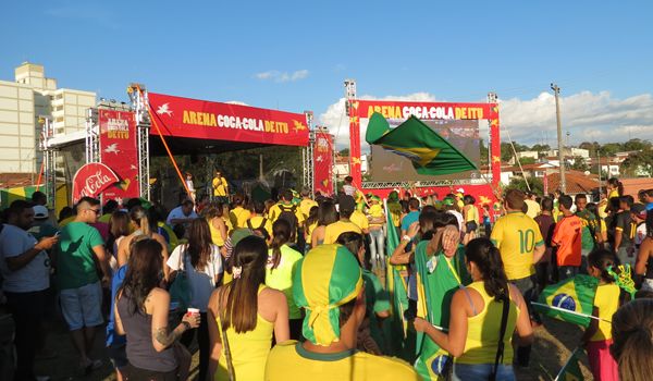 Arena Coca-Cola espera oito mil torcedores no jogo Brasil X Colômbia ...