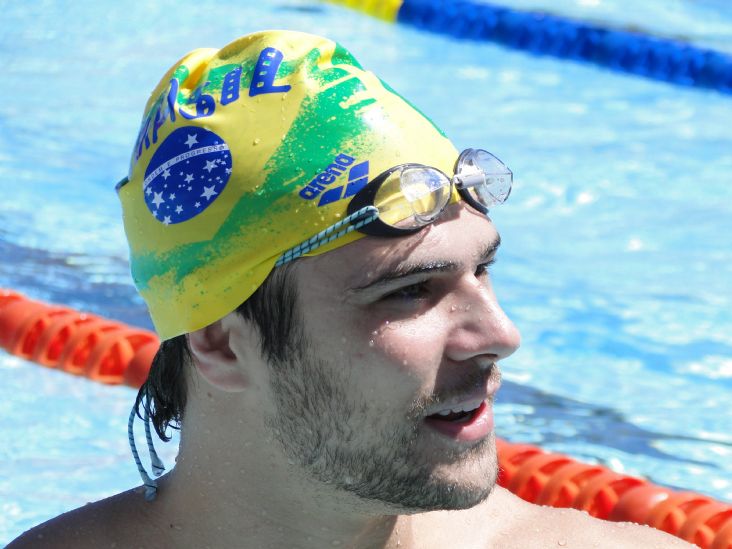 Marcelo Chierighini participa de Festival de Natação em Itu no domingo ...